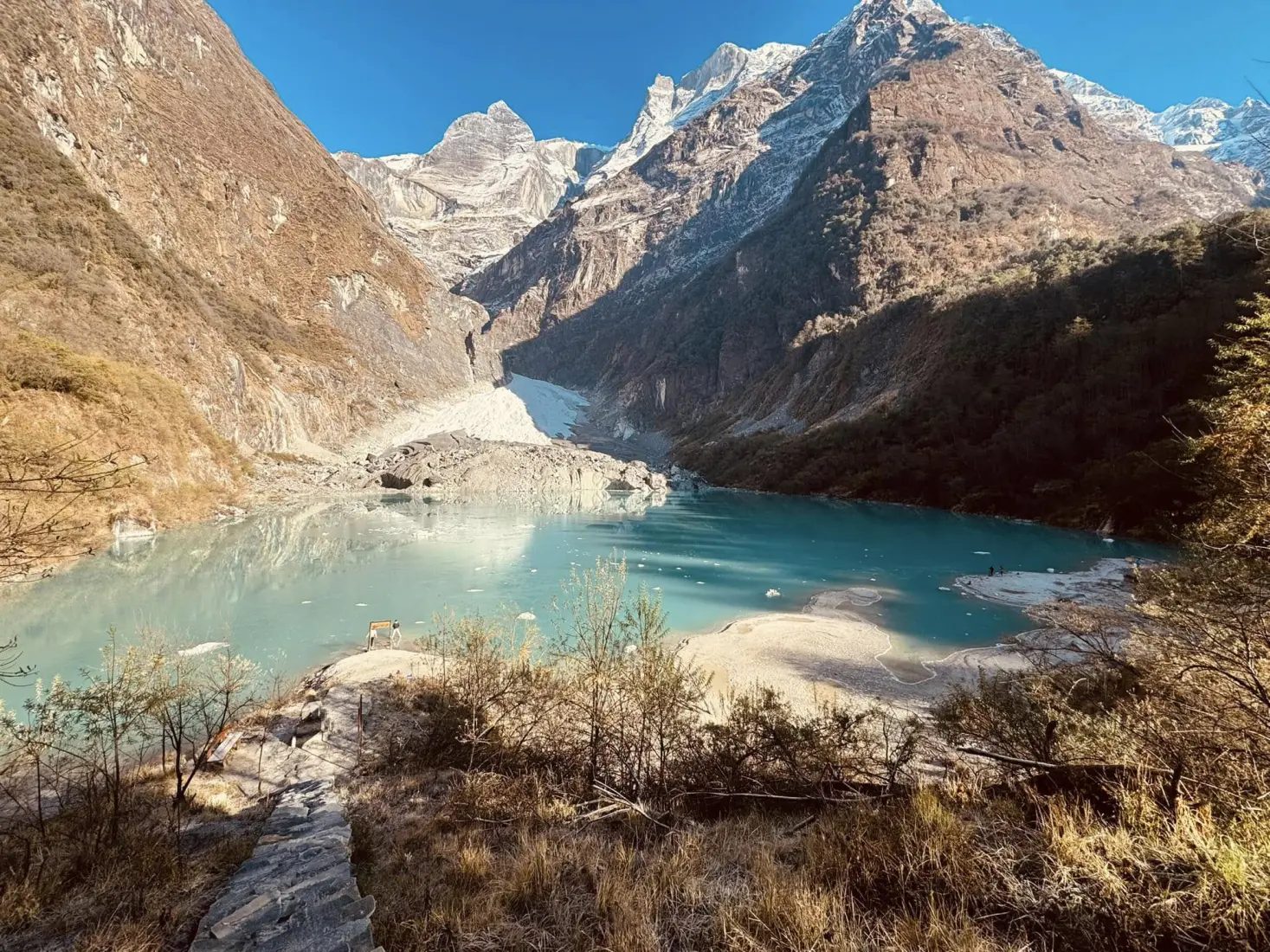 Solo Trekking Along Hidden Trails of Kori Kapuche Lake Trek